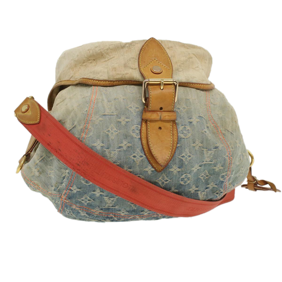 Louis Vuitton | Bags | Louis Vuitton Monogram Denim Sunshine Shoulder ...